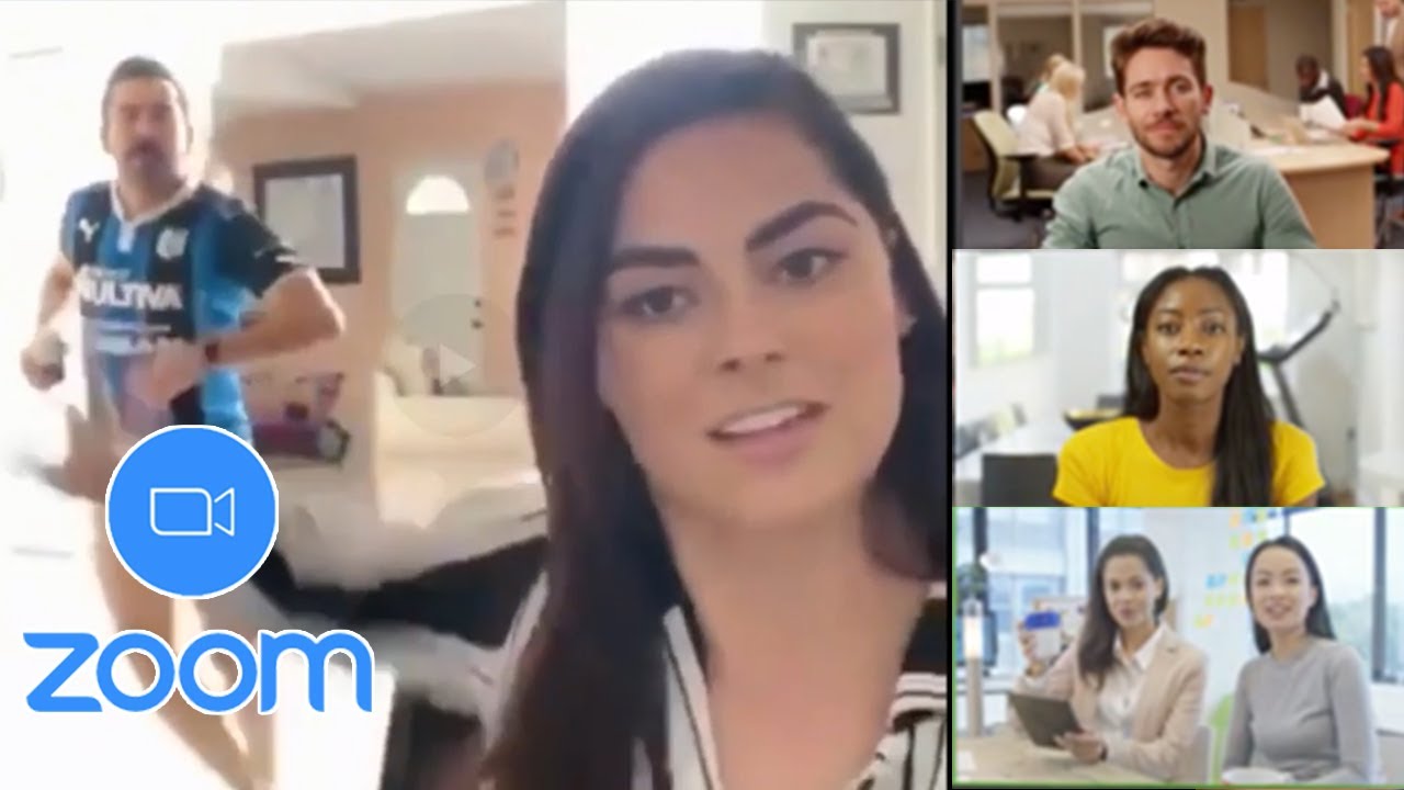 ZOOM VIDEO CALLS GONE WRONG! (Hilarious Zoom Fails) | Vdeochat